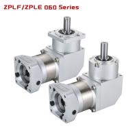China ZPLE060-L3 RATIO 64 TO 350 Spur Gear Right Angle Planetary Gearbox Reducer High Torque For CNC And Industrial Automation for sale