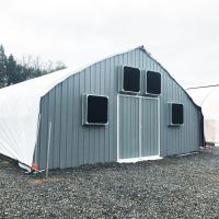 China Galvanized Steel Frame Blackout Herb Greenhouse Length 120ft 131ft 144ft for sale