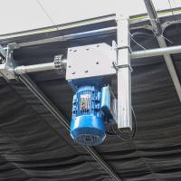 China Agricultural Single Span Poly Hydroponic System Tunnel Blackout Greenhouse Light Deprivation Automatic for sale