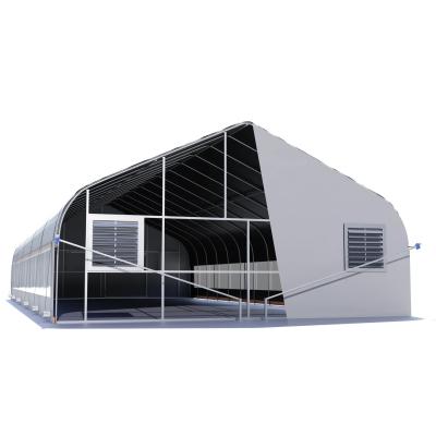 China Medical Planting Exterior Light Deprivation Greenhouse Height 2.8m-3m for sale
