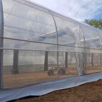 China Galvanized Steel Frame Mushroom Automatic Blackout Greenhouse Light Dep System for sale