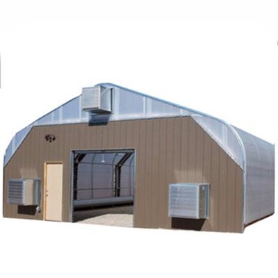 China Poly Hydroponic System Tunnel Automatic Blackout Greenhouse Light Deprivation for sale