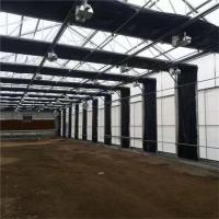 China Climate Environmental Controller Automated Light Deprivation Hoop House 30-60m for sale