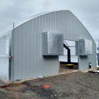 China 100% Shading Automatic Blackout Greenhouse Light Deprivation System With Blackout Curtain for sale