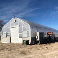 China 100% Automatic Blackout Greenhouse System Hot Dip Galvanized for sale