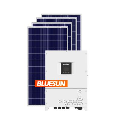 China 2021 hot sale home solar power system 50 kw 50 kva solar system 80kw 100kw commercial solar power station for sale