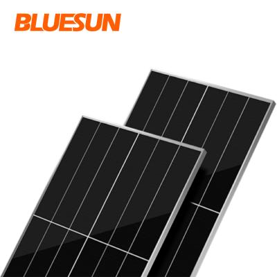 China Bluesun solar supplier 210mm best solar panel 660watt PV perc systen power kits 650w 655w 670w use 210mmx210mm for sale
