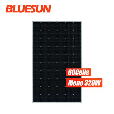 China new technology MWT 60 cells 72cells mono solar panels 320W 325W 330W BSM320M-60M for sale