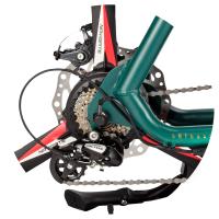 China Adult Hybrid Electric Mountain Bike  8 Speed  Lithium Battery power supply for sale