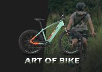China 36v Mini Electric City Bikes With Battery Full Suspension 27.5 Inch Mid Drive Aluminum for sale