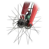 China 50Km/H Electric Motor Fat Sports City Bike 13.2AH Rear Hub for sale