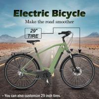China 27.5 Inch Fat Tire Electric Dirt Bikes Brusshless Motor Hidden Battery for sale