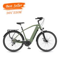 China 250watt 36v Electric City Bike 27.5 Inch Aluminum Alloy Hydraulic Disc Brake for sale