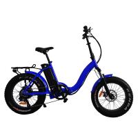 China Adult Small Wheel Electric Folding Bike 500w 48v 25km/H Electric Cycle Foldable for sale