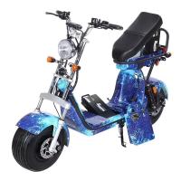 China 1500w Fast Electric Motorcycle Scooter Fat 0-60 60  65 70 Mph 2 Wheel Citycoco for sale