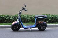 China 1500w Fast Electric Motorcycle Scooter Fat 0-60 60  65 70 Mph 2 Wheel Citycoco for sale