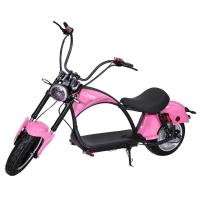 China Big Wheel Citycoco Electric Scooter Black Off Road 2000w Shock Absorber for sale