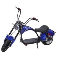 China Big Wheel Citycoco Electric Scooter Black Off Road 2000w Shock Absorber for sale