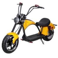 China Big Wheel Citycoco Electric Scooter Black Off Road 2000w Shock Absorber for sale