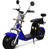 China Fat Tire Citycoco Two Wheel Electric Scooter Cycle 1500W for sale