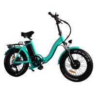China Compact 500w 350w Electric Folding Bike 20 Inch 16 Inch Mini Foldable Electric Bicycle for sale