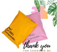 China Ecology Compostable Poly Bags Waterproof Compostable Postage Bags for sale
