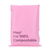 China Waterproof  Compostable Cloth Packing Bag For Courier Color Printed for sale