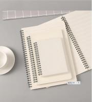 China OEM / ODM Stone Paper Printing Coil Spiral Stone Paper Notebook for sale