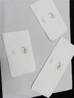 China Recycled Synthetic Stone Paper Sheets Double Coated ROHS Certificate for sale