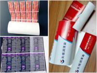 China Adhensive Sticker Stone Paper Eco Friendly Tear Resistant For Wine Beer Frozen Good for sale