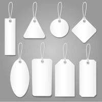 China Swing Tag Stone Paper Packaging Biodegradable  Customized size for sale