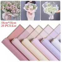 China Customized Rich Mineral Paper For Bonquet Packaging Gift And Flower Wrapper for sale