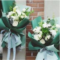 China Customized Rich Mineral Paper For Bonquet Packaging Gift And Flower Wrapper for sale