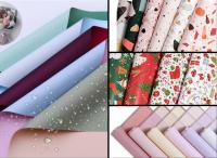 China Moistureproof Waterproof Stone Paper For Food Gift And Flower Packaging for sale