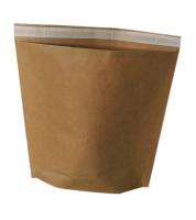 China PLA PBAT Compostable Poly Bags Custom Print Kraft Paper Mailing Bags for sale