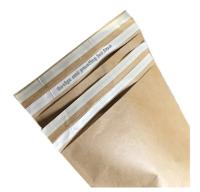 China PLA PBAT Compostable Poly Bags Custom Print Kraft Paper Mailing Bags for sale