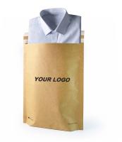 China PLA PBAT Compostable Poly Bags Custom Print Kraft Paper Mailing Bags for sale