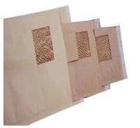 China OEM Honeycomb Paper Padded Envelopes 100% Recycled Fibers Cushioning Protected for sale