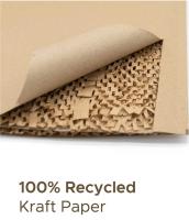 China Kraft Paper Compostable Bubble Mailers Eco Friendly Strong Adhesive for sale