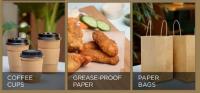 China Oil Proof Folding Paper Packaging Takeaway Kraft Paper Lunch Boxes for sale