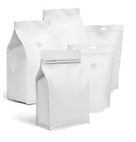 China Vacuum Zip Lock Sealing Stone Paper Bag Offset Printing For Gift for sale