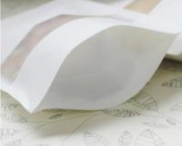 China Vacuum Zip Lock Sealing Stone Paper Bag Offset Printing For Gift for sale