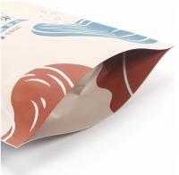 China Vacuum Zip Lock Sealing Stone Paper Bag Offset Printing For Gift for sale
