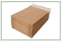 China Eco Friendly Brown Kraft Paper Packaging Bags Cushioned Honeycomb for sale