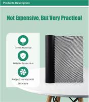 China Uncoated Black Kraft Honeycomb Folding Paper Packaging Cushioning Wrap for sale