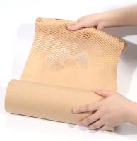 China Eco Friendly Buffer Kraft Wrapping Paper Cushion Void Filling Roll for sale