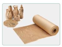 China Biodegradable Honeycomb Folding Paper Packaging For Wrapping Cushion Roll for sale