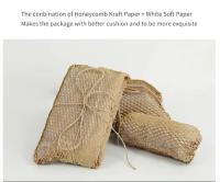 China Biodegradable Honeycomb Folding Paper Packaging For Wrapping Cushion Roll for sale