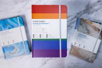 China Stone Paper Notebook Hardcover with Inner Pages Material of Stone Paper for sale
