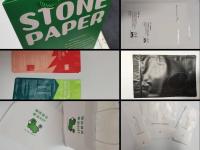 China Tear Resistant Stone Paper Eco Friendly Smooth Surface For Printing for sale